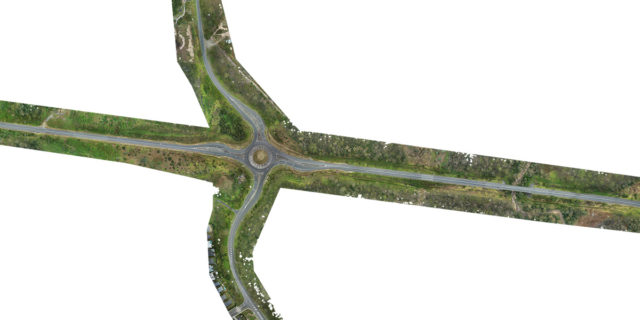 LIDAR Arterial Road Mapping - Queensland Drones