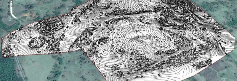 Contour Maps For Construction And Development - Queensland Drones