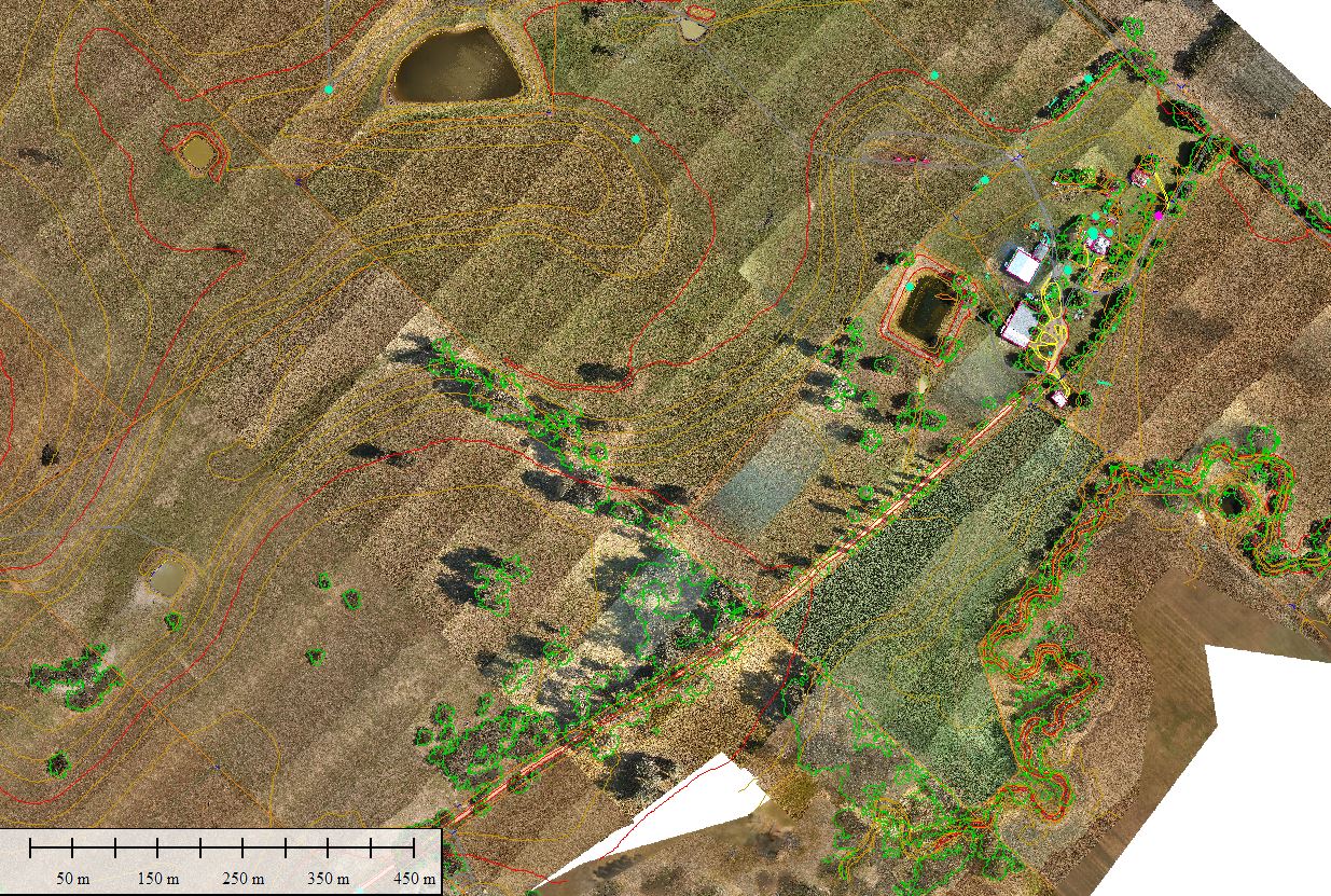 Development Site Contour Mapping - Queensland Drones